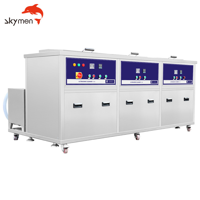 Quality Industrial PCB Sonic Cleaning Machine 100L 40Khz with Three Tank for sale