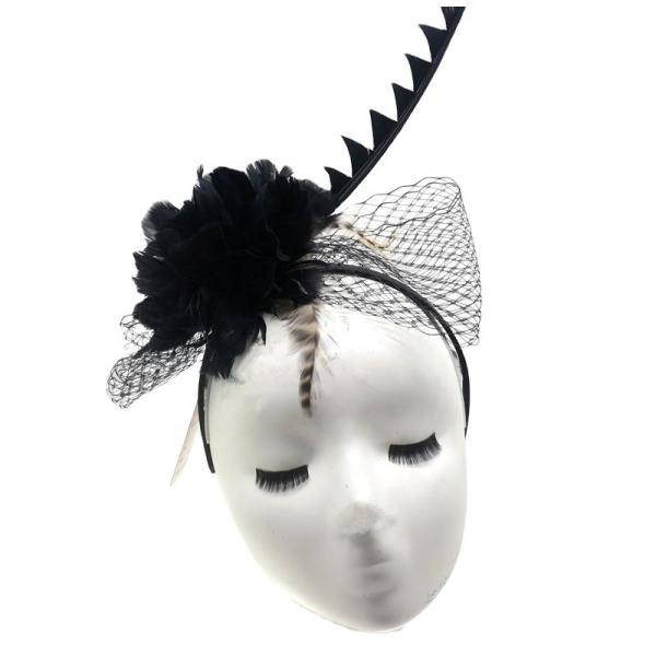 Quality 15*30 cm Feather Veil Fascinator with Headband Express Shipping DHL UPS FEDEX for sale
