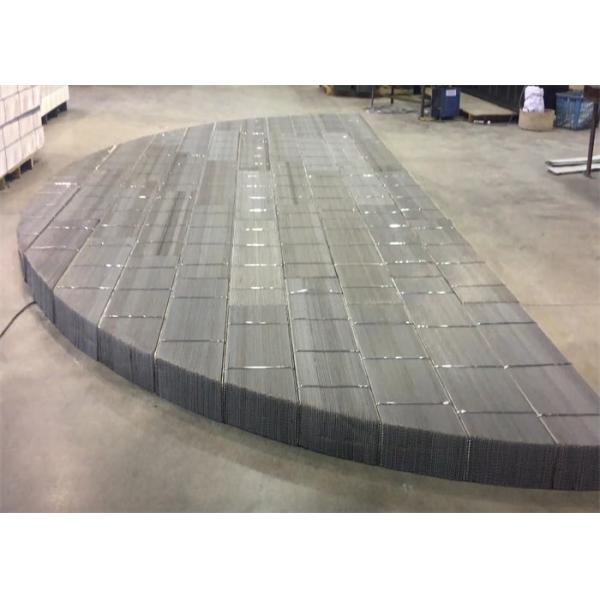 Quality Distillation Column Dia 5000mm Wire Mesh Demister Drawer Type for sale