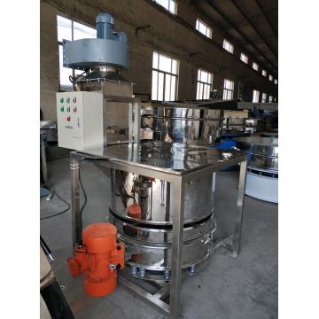 Quality Bag Dump Station Dust Free Manual Feeding And Screening All In One Station for sale