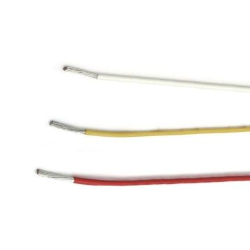 Quality PFA PTFE FEP ETFE High Temperature Wires Silver Coated high temperature Wire for sale