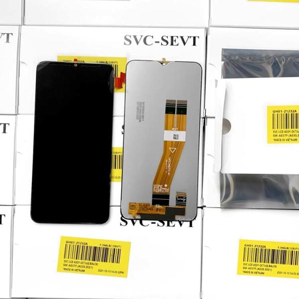 Quality 100% Original Mobile LCD Screen For A03S Service Pack LCDS A037 High Quality for sale