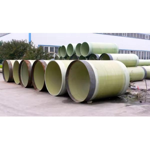 Quality Pipeline Sewage Frp Fiberglass Reinforce Water Pipelines Jacking Pipe For for sale