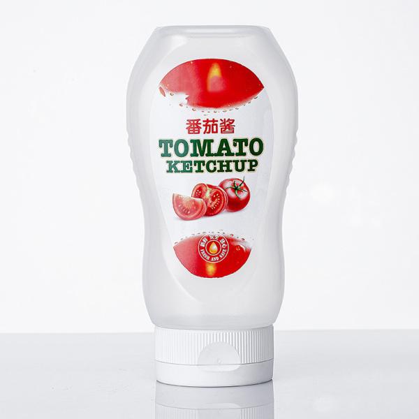 Quality QZH 330ml Plastic Seasoning Bottles Ketchup And Mustard Squeeze Bottles Squeezable for sale