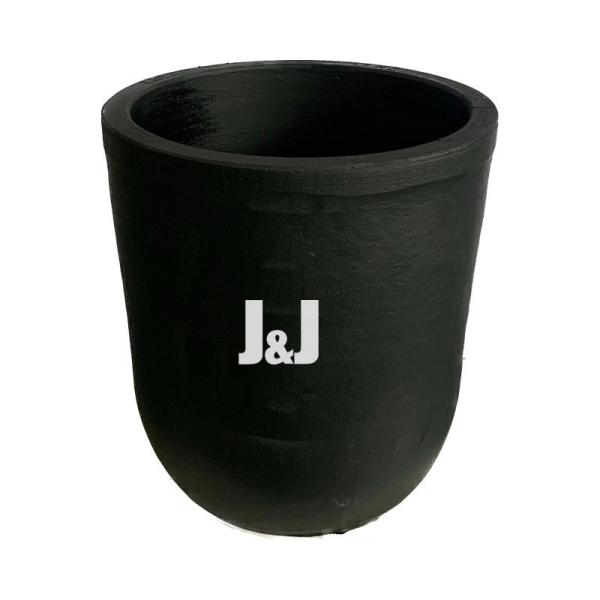 Quality Silicon Carbide Round Conventional Type Crucible 2.21 - 2.25 G/Cm3 Density for sale