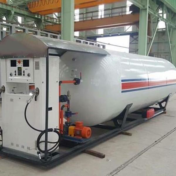 Quality 20m3 LPG Gas Filling Station Skid Mounted Horizontal for sale