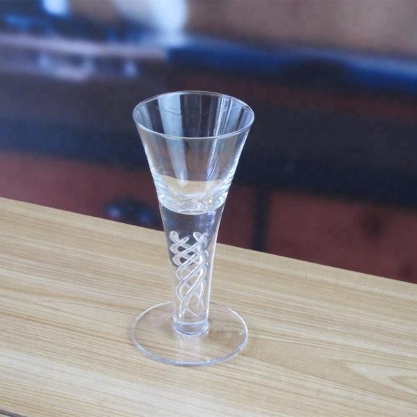 Quality Handmade Decorative Twisted DNA Stem Custom Shot Glasses for sale