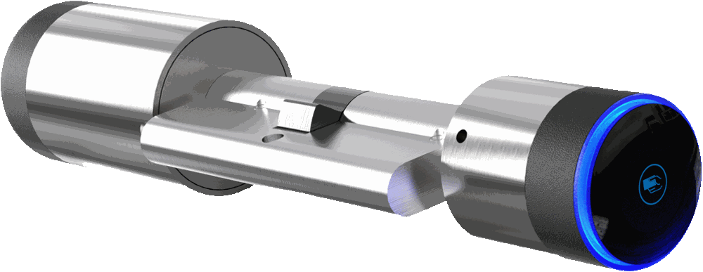 Bluetooth Smart Electronic Door Lock Cylinder with mobile APP for Hotel Door