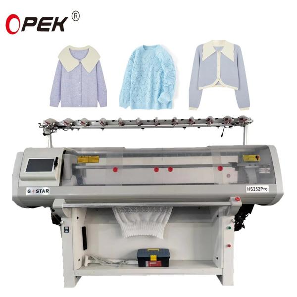Quality Jacquard Knit Sweater for Computerized Flat Knitting Machine from Manufacturing for sale