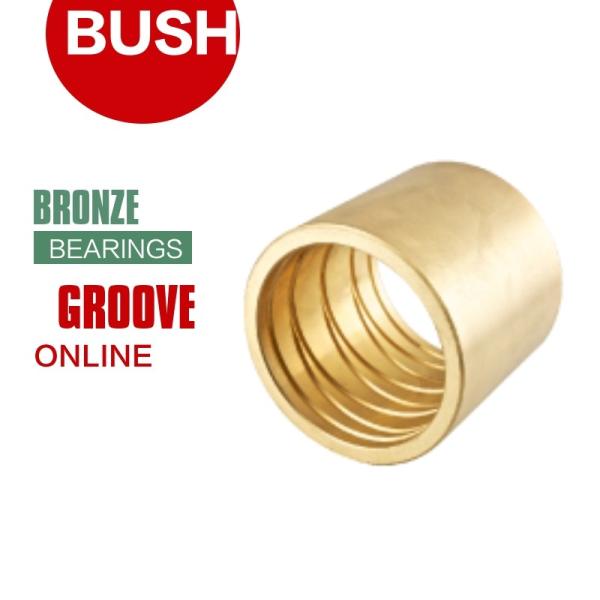 Quality Oil & Grease Sleeve Bushings A Full Range Of Groove Styles Flange Bronze for sale