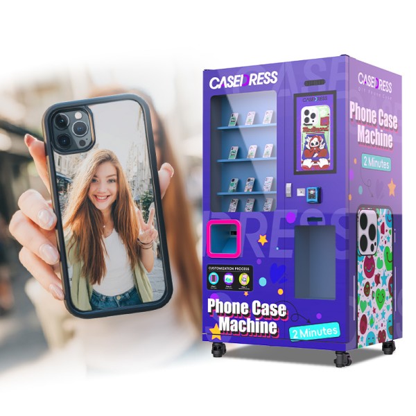 Quality Custom Vending Machine Manufacturer Automatic Phone Case Customized Printing for sale