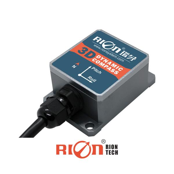Quality 3 Axis Gyro Compass Sensor 0.1deg Resolution For Heading Angle Finding for sale