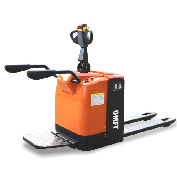 Quality 24V/210ah or Customized Battery Full Electric Pallet Truck 2.0t 2t with AC System for sale