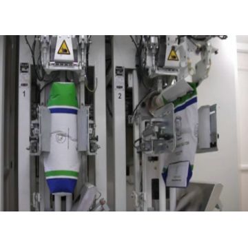 Quality High Accuracy Fertilizer Valve Bag Packing Machine , Automatic Filling and for sale