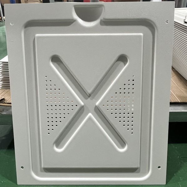 Quality OEM  ODM Thick Sheet Vacuum Forming Air Conditioner Housing Durable Plastic AC Outer Casing Custom Size Avaliable for sale