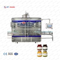 Quality 0.6-0.8mpa Tomato Sauce Filling Machine 220v Jam Jar Filler for sale