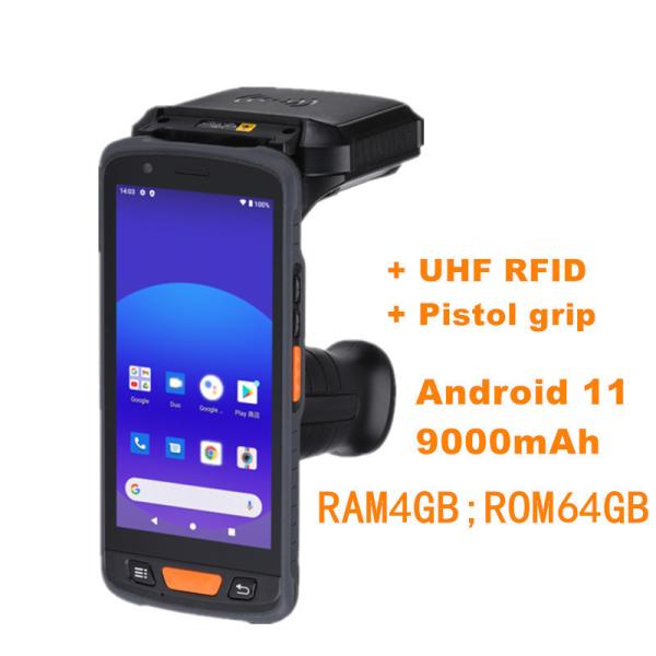 Quality 2024 5.5in Portable Android PDA 1D 2D Barcode Scanner Handheld RFID Pda Reader for sale
