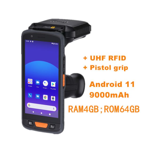 Quality Rugged Handheld 134.2khz LF RFID Reader PDA For Long Range Livestock Management RFID Ear Tags for sale