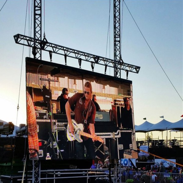 Quality 400W/Sqm SMD2525 Stage Rental LED Display P3.91 P4.81 for sale