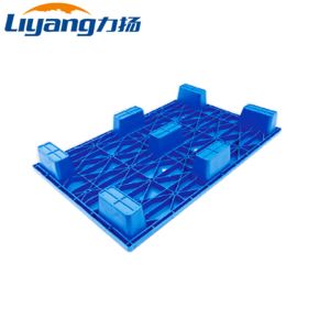 Quality Blue Solid Deck Hdpe Plastic Pallets Made From Recycled Plastic for sale