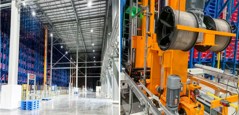 Double Deep Pallet Stacker ASRS