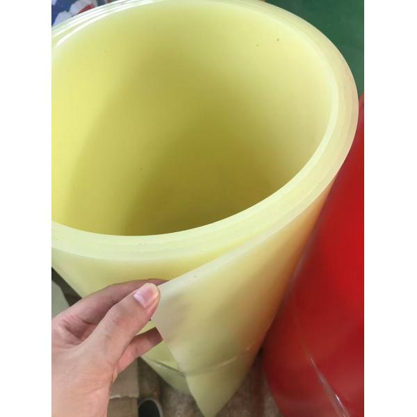 Quality Custom PU Polyurethane Sheets In Roll Tear Resistance High Intensity for sale