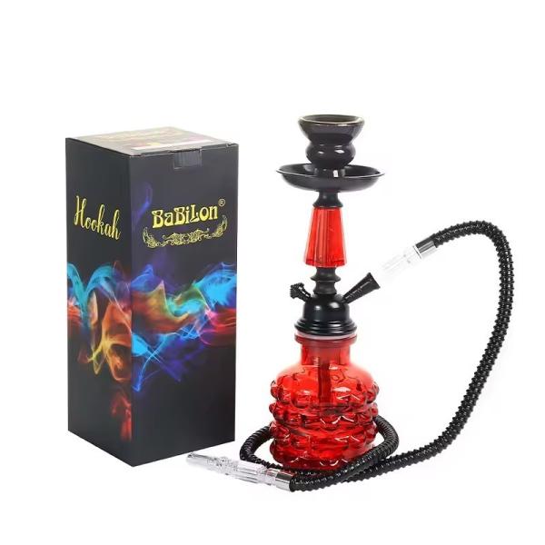 Quality Small Portable Hookah Acrylic Mixed Color Supply's Long-Lasting Product for sale