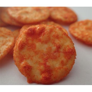 Quality Souvenir Salty Cheese Rice Cracker Corn Flour Healthy Grain Snacks for sale