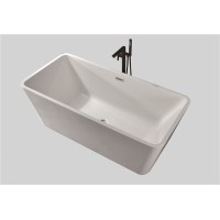 Quality ODM Stand Alone Bath Shower Acrylic Soaking Tubs Simple Eco Friendly 100 lbs for sale