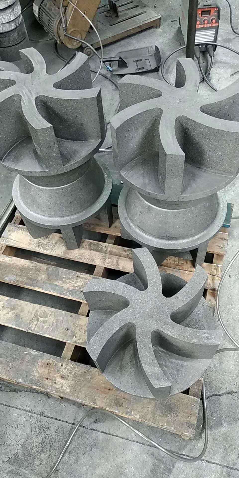 Impeller Carbon Graphite Rotor for Rotary Pump