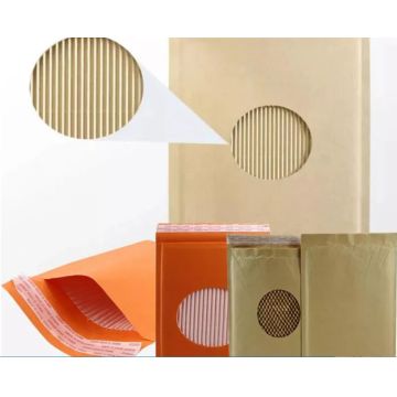 Quality Corrugated Double Layers Bag Machine Honeycomb Envelope Kraft Bag Paper for sale
