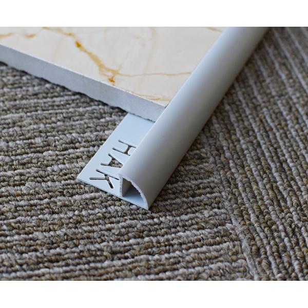 Quality White Aluminium Corner Tile Trim PVC Ceramic Tile Edge Corner Trim for sale