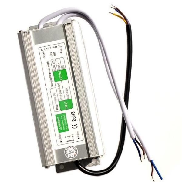 Quality 110-240V 50/60HZ Input Voltage 12V 5A 60W Waterproof Power Supply with Long for sale