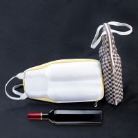 Quality Bottle Wine EVA Carrying Case Emboss Logo For Travel for sale