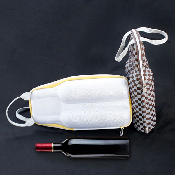 Quality Bottle Wine EVA Carrying Case Emboss Logo For Travel for sale