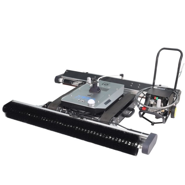 Quality Solar Panel Cleaner Robot High Though Cleaning Solutions with Semi-automatic for sale