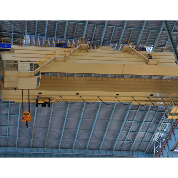 Quality 30 Ton Double Girder Top Running Bridge Crane Indoor Overhead Crane for sale