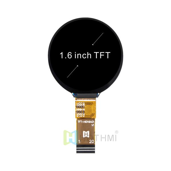 Quality 1.6 Inch Round TFT LCD Display With MIPI Interface ST7797 Controller for sale