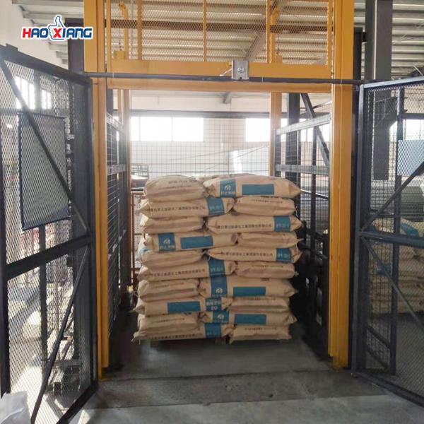 Quality 5 Ton Goods Lifts 1th 2th 3th Floor Hydraulic Cargo Lift 5000kgs for sale