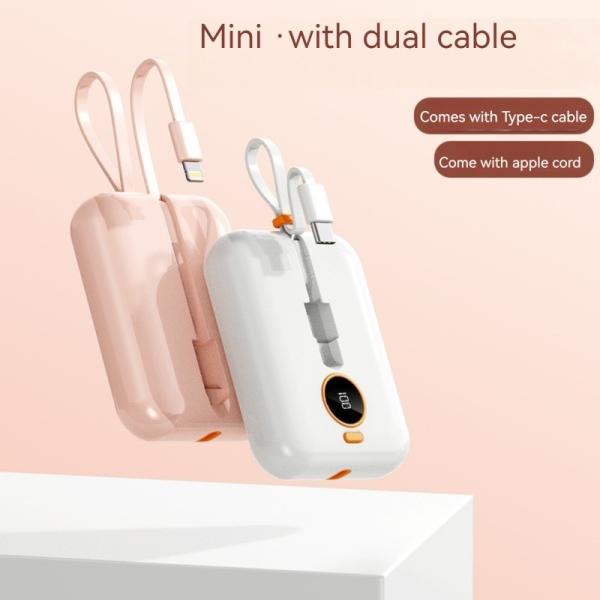 Quality Type C Output Interface Portable 10000mAh Power Bank for Outdoor Charging and for sale