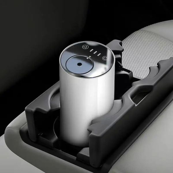Quality HOMEFISH Waterless Car Aroma Diffuser Nebulizer With Smart Touch Screen for sale