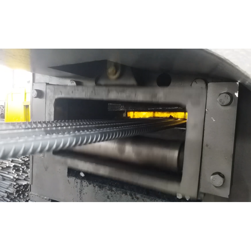 Quality Electric Knife CNC Cutting Rebar Shear Line 28m×3m×2m for sale