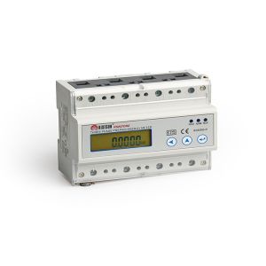 Quality Ams AMI Electric Meter 3 Phase Kwh Meter Din Rail Current Transformer Connection for sale