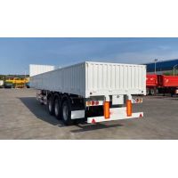 Quality Heavy Duty 3 Axle Van Type Box Container Cargo Box Long Distance Transport Semi for sale