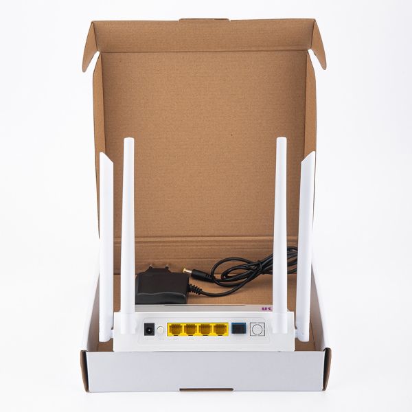 Quality Modem 4ge 11ac Xpon Onu Wifi Router Splitter Fiber Optic Network Device for sale