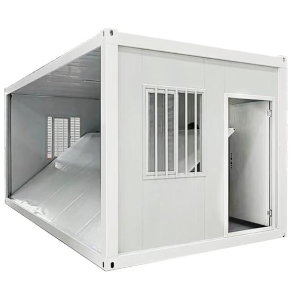 Quality Compact Prefab Folding Container Homes With 8 Degree Seismic Performance for sale