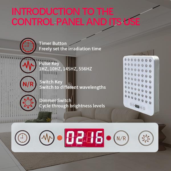 Quality 360W Portable Red Light Therapy Panel 660nm 850nm for sale