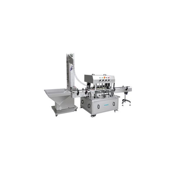 Quality 3KW High Speed Automatic Capping Machine Eight Wheels Stainless Steel for sale