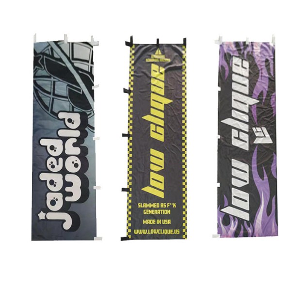 Quality Decorative Vertical Promotion Nobori Flag Custom 60x180cm For Advertising for sale