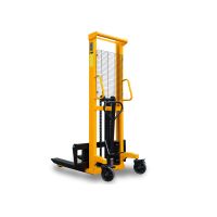 Quality 2000kg C Steel 20mm/S Walkie Manual Pallet Stacker for sale